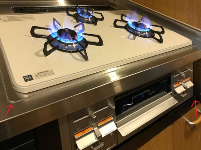 サンウェーブW-SSGシリーズからのビルトインコンロ交換事例です ｜ 株式会社クサネン｜滋賀県草津市