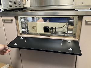 ガスコンロから高級感のある美しいデザインの三菱IH『EURO STYLE(ユーロスタイル）』へ交換 ｜ 株式会社クサネン｜滋賀県草津市